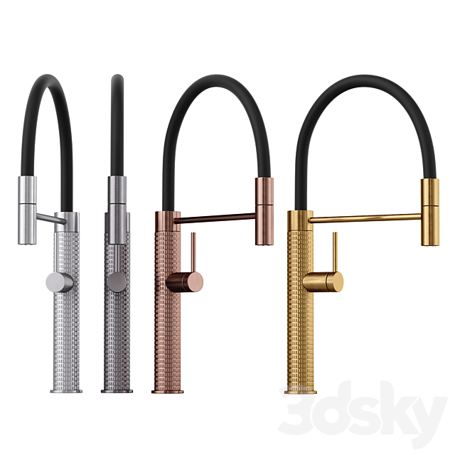 Kitchen faucet Foster Mixer Tap Skin 3D Max - 3DMAXTER