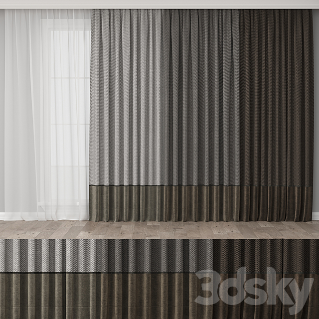 Curtain for Interior 01 3D Max - 3DMAXTER