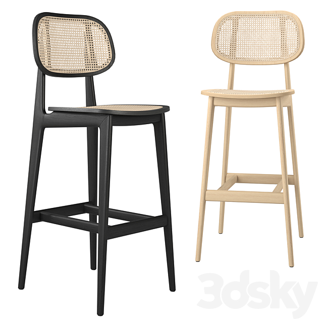 Titus bar stool By Vincent Sheppard 3D Max - 3DMAXTER
