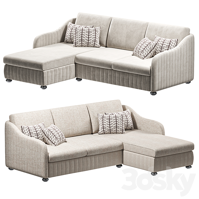 Corner sofa F75 by delavega 3D Max - 3DMAXTER