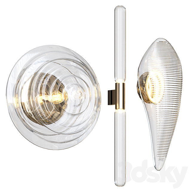 Lasvit Wall Lamp Collection 3D Max - 3DMAXTER