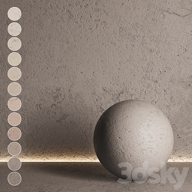 Decorative plaster set 38 3D Max - 3DMAXTER