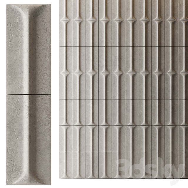 Wall panels 01 3D Max - 3DMAXTER