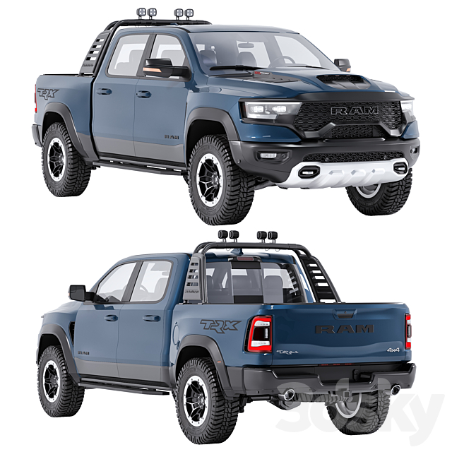 Dodge Ram 1500 TRX 3D Max - 3DMAXTER