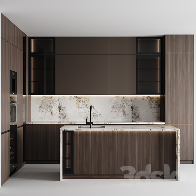 kitchen modern-037 3D Max - 3DMAXTER