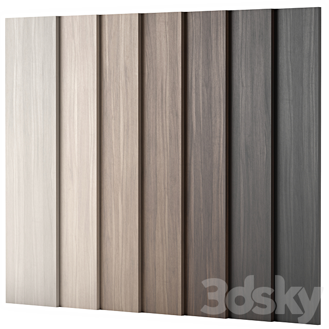 Wood materials Walnut set 01 3D Max - 3DMAXTER
