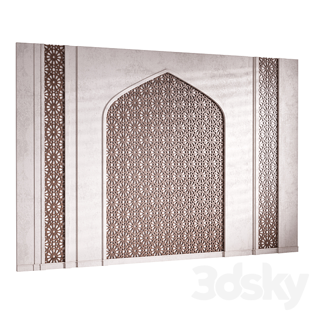 Decorative Wall panel 60 3D Max - 3DMAXTER