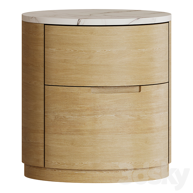 Bedside table by Corner design Sayase 3D Max - 3DMAXTER