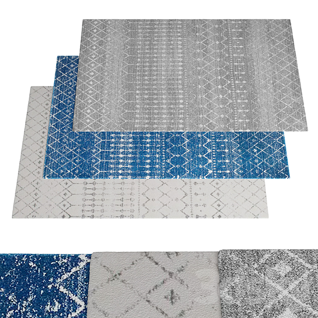 Rugs Collection 01 - 3D Models Collection