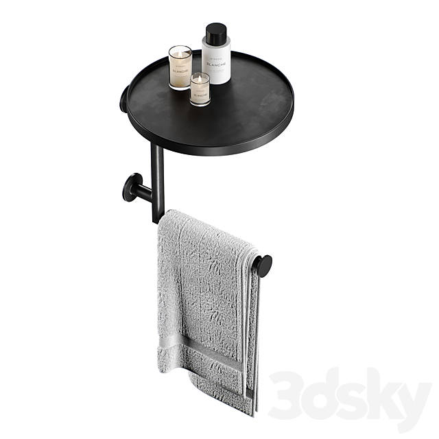 Bathroom decor set - 3D Models Collection