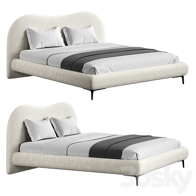 Bed NAMI AIR by SIORI 3D Max - 3DMAXTER