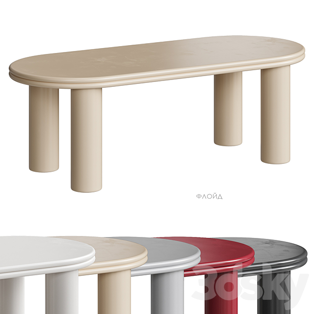 Floyd table Divan.ru 3D Max - 3DMAXTER