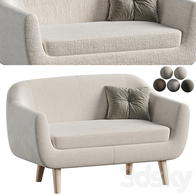 Other soft seating - 3D Models Collection