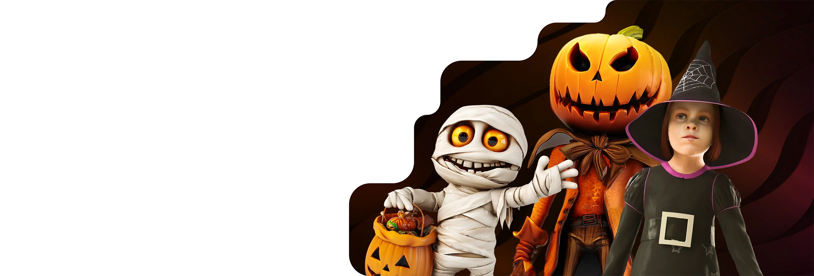 Halloween 3D Models for 3ds Max - 3D Models Selection